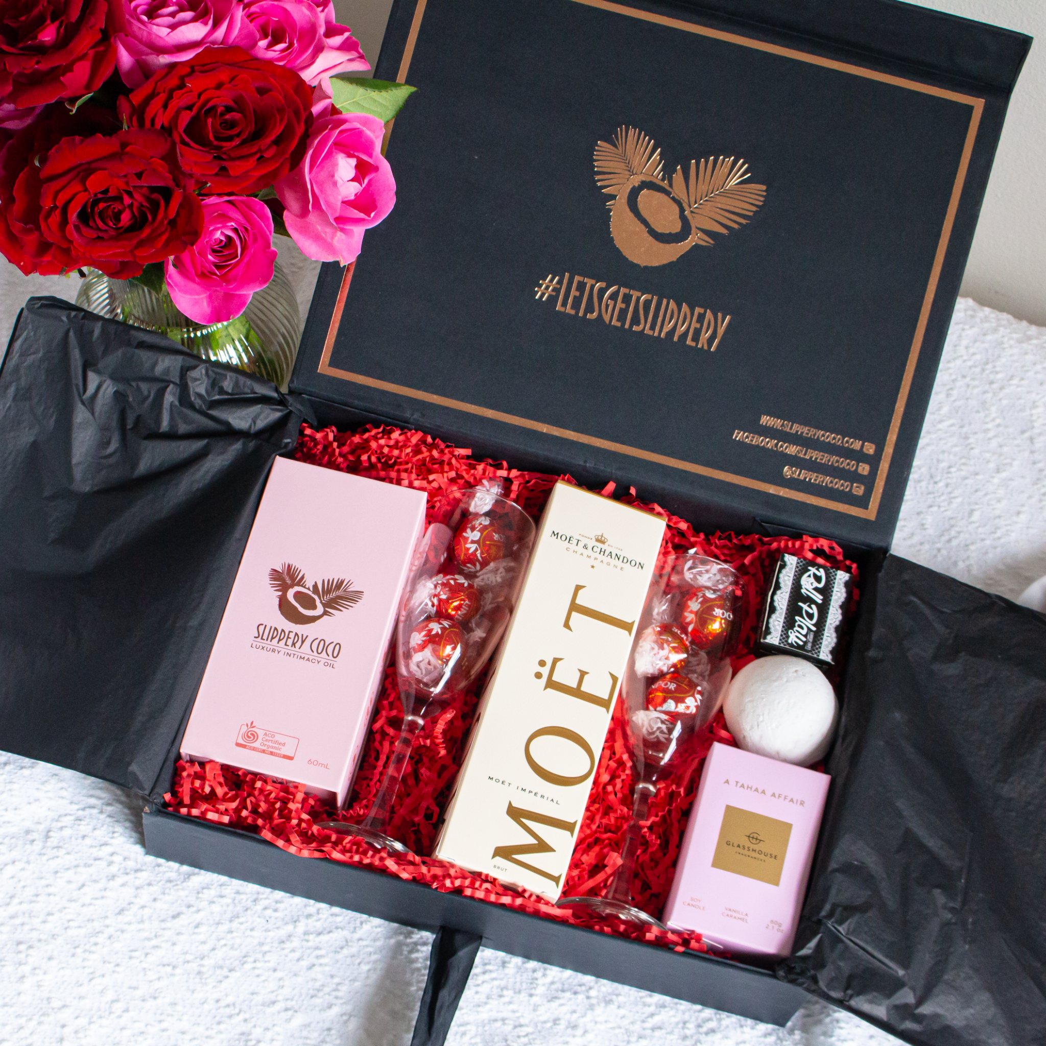 Date Night at Home - Date Night Box Gift Set – Slippery Coco