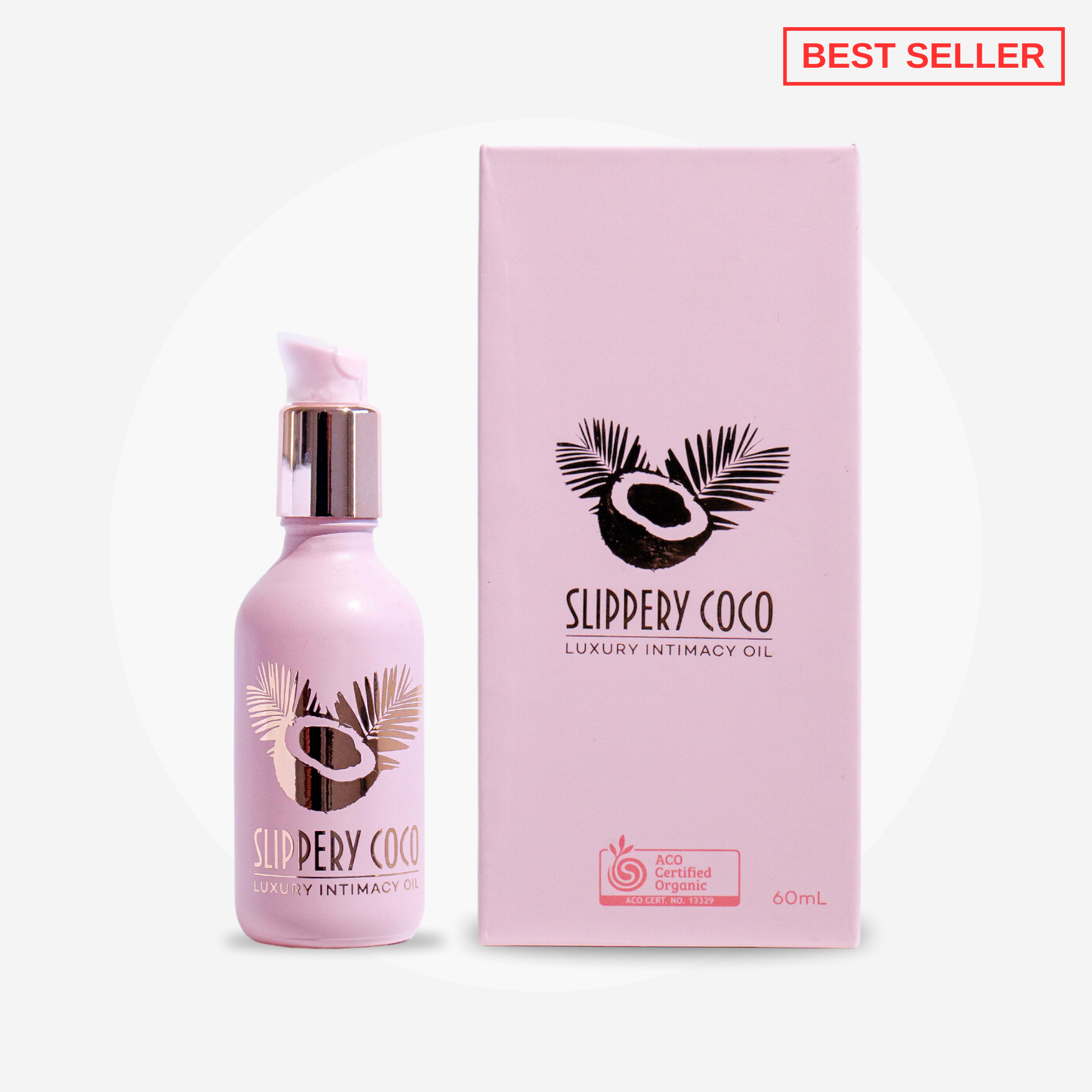 Slippery Coco Luxury Intimacy Oil- Personal oil for intimacy.